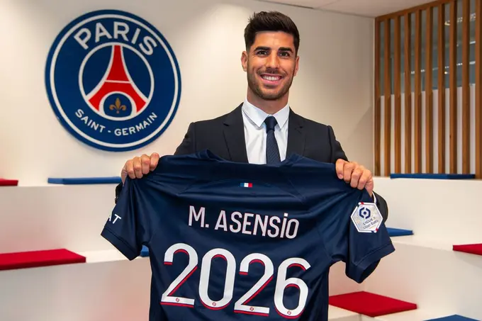 Marco Asensio es oficialmente jugador del PSG