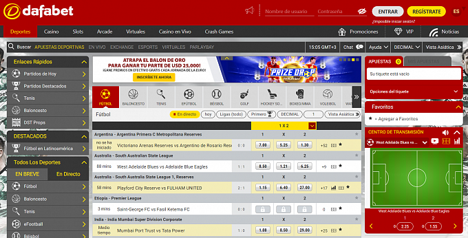 Dafabet Perú Reseña: Bono de S/600 en Apuestas (2025)