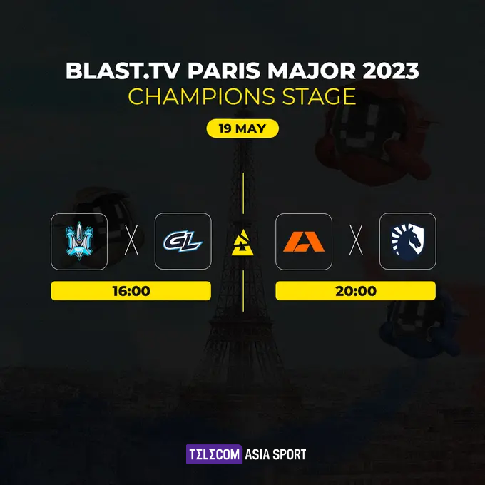 Monte vs GamerLegion, Liquid vs Apeks in BLAST.tv Paris Major 2023 Playoffs