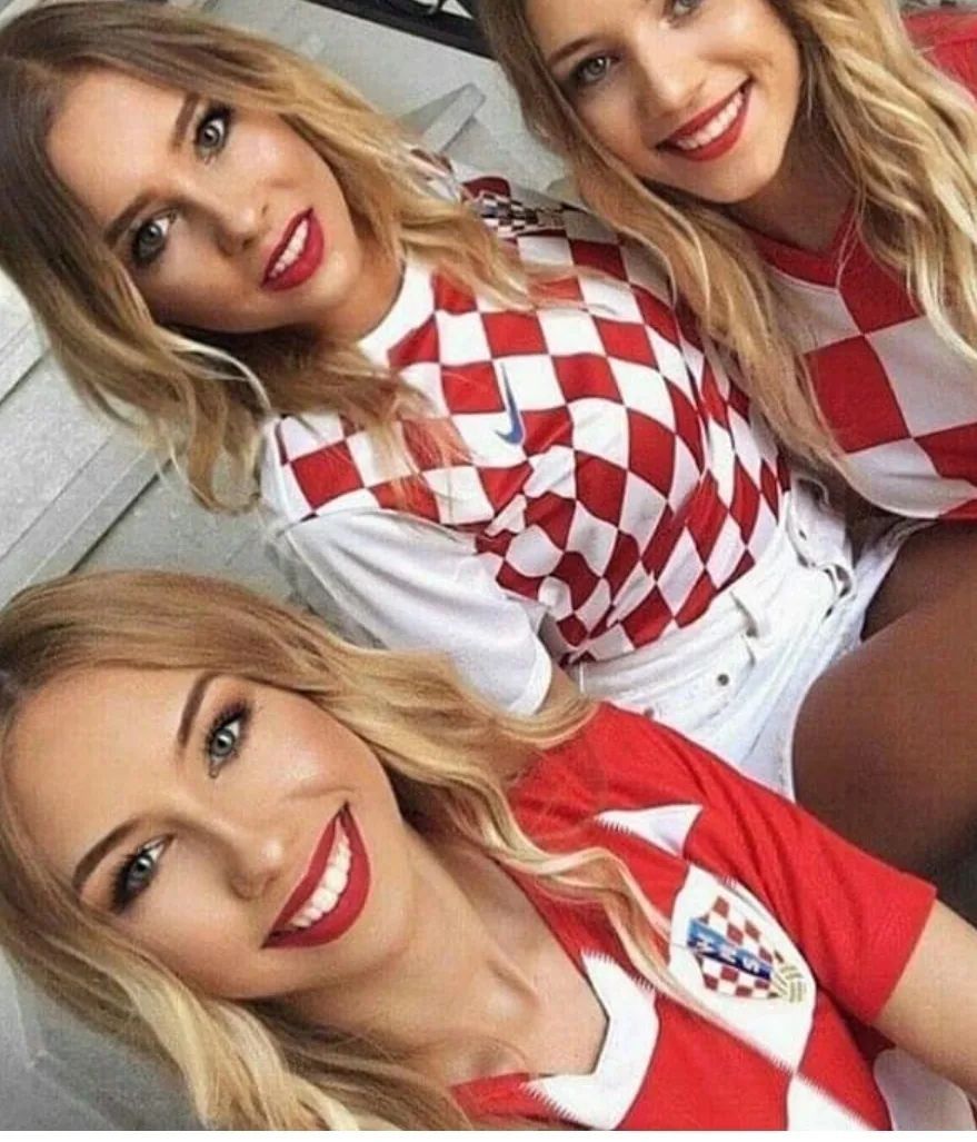 Sexy Croatia Fan Ivana Knoll Fashion Protests Against Qatar Laws